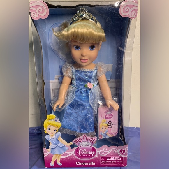 Disney | Toys | Disney Princess Cinderella Doll Blue | Poshmark